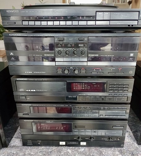 Kenwood Stereo Stack Hifi System P-91 X-91 DP-710 T-91L A-91 ...