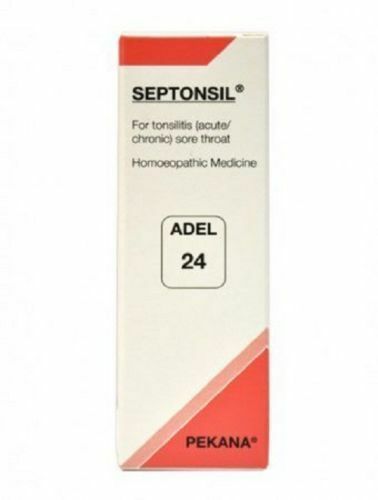 Adel 24 Septonsil Homeopathic Medicine for Tonsillitis and Chronic Sore ...