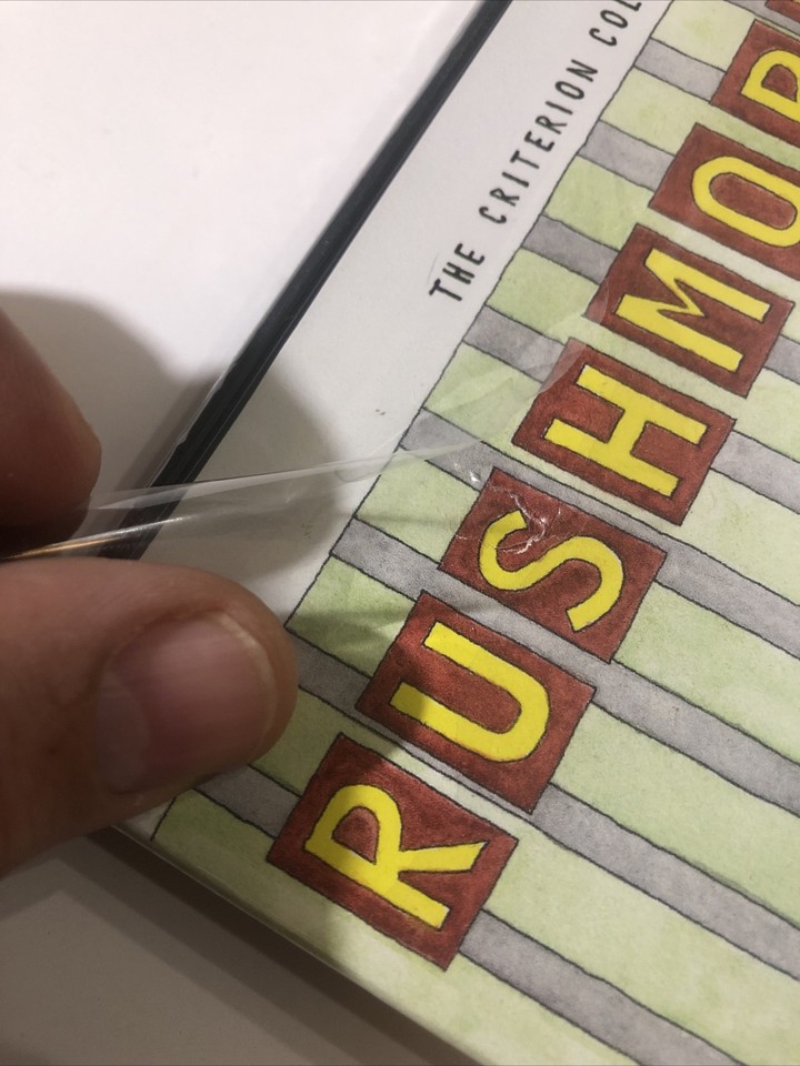 Rushmore Criterion Collection Wes Anderson Special Edition DVD * READ ...