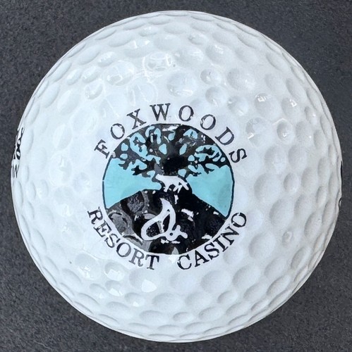 Foxwoods Resort Casino LOGO Golf Ball - Mashantucket, CT | eBay