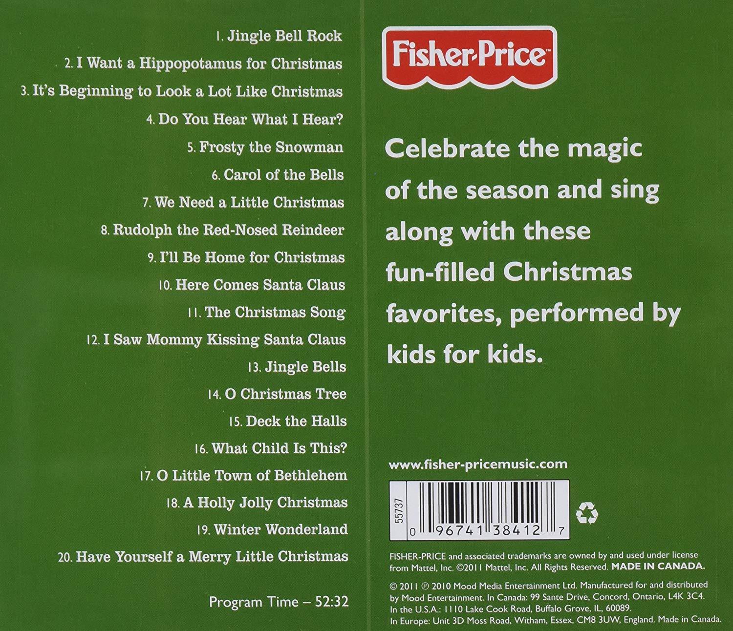 Kids Christmas Holiday Sing-Along /Rudolph, Santa, Frosty (CD, 2011 ...