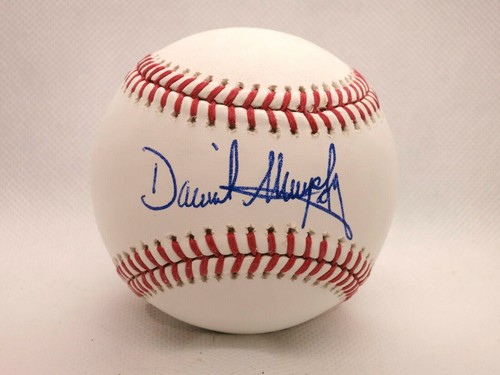 Daniel Murphy Colorado Rockies Signed OMLB Baseball LOM COA (BSB770) | eBay