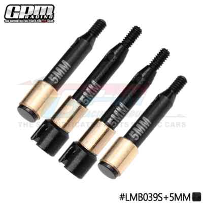 GPM Carbon Steel 4140 Front Rear Drive Shafts for LOSI 1/24 Micro-B 2WD ...