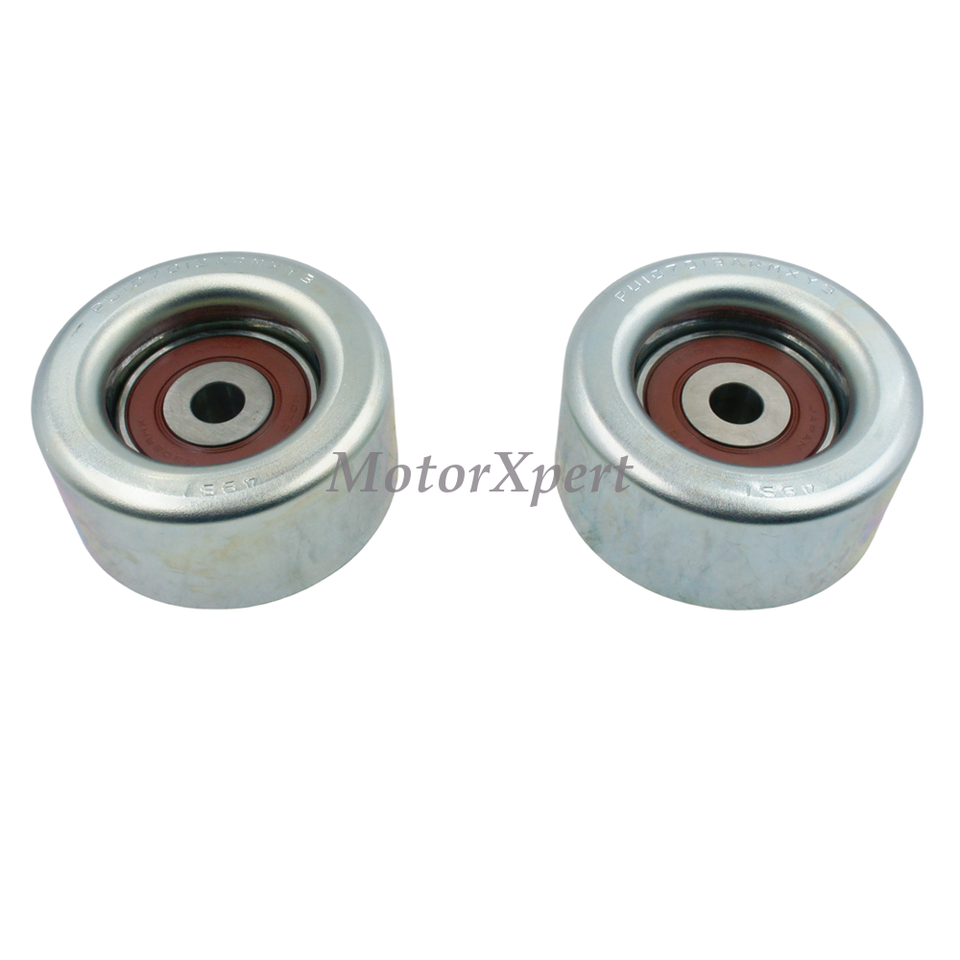 JTEKT 16604-31020 2 pcs OEM Idler Pulley for Toyota Tacoma 4Runner ...