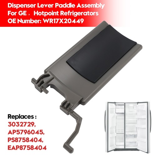 2pcs WR17X20449 Dispenser Lever Paddle Assembly For GE Hotpoint ...