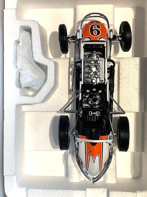 GMP 1:18 Johnny Rutherford #9 Sprint Car Number 3 in Series Part No ...
