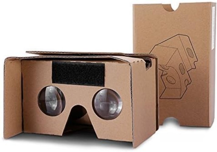 Google Cardboard VR Headset - Immersive 3D Experience for 4-6 Inch ...