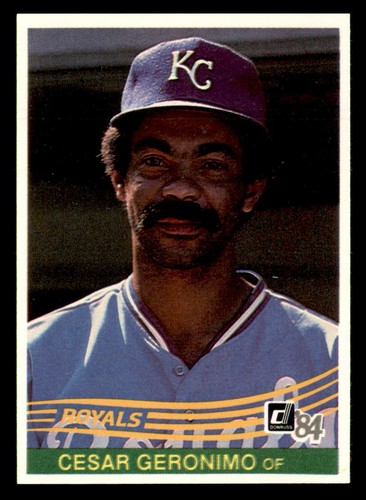 1984 Donruss #252 Cesar Geronimo Set Break | eBay