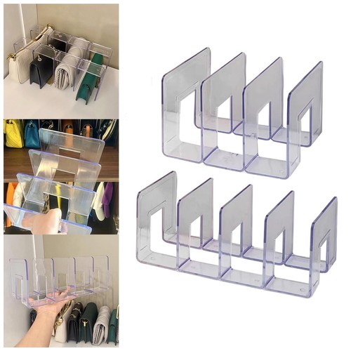 Bag Divider Handbag Display Stand for Kitchen Cabinets Bedrooms, Craft ...