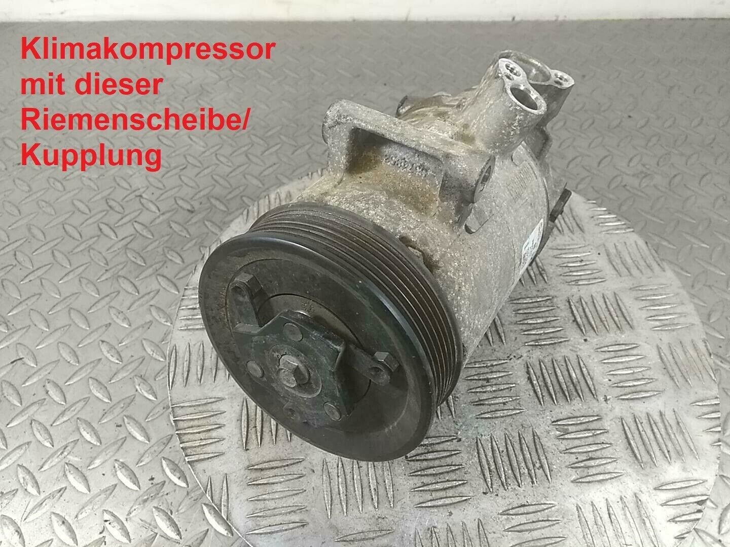 KIT PULEGGIA COMPRESSORE ARIA VW AUDI 5Q0820803J 5K0820803A 5Q0820803D ...
