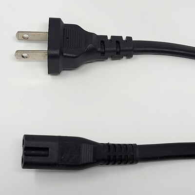 Power Cord Cable for Xbox, One S/X, Series S/X, PS1 Fat, PS2 Fat, PS3 ...