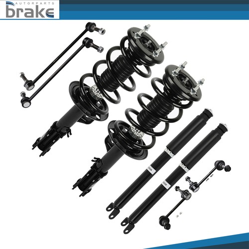 Fits 2013-2018 Ford Explorer Front Struts Rear Shocks Sway Bars Set ...