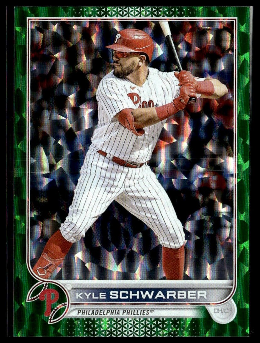 2022 Topps Update Series - Green Foil #US88 Kyle Schwarber /499 for ...