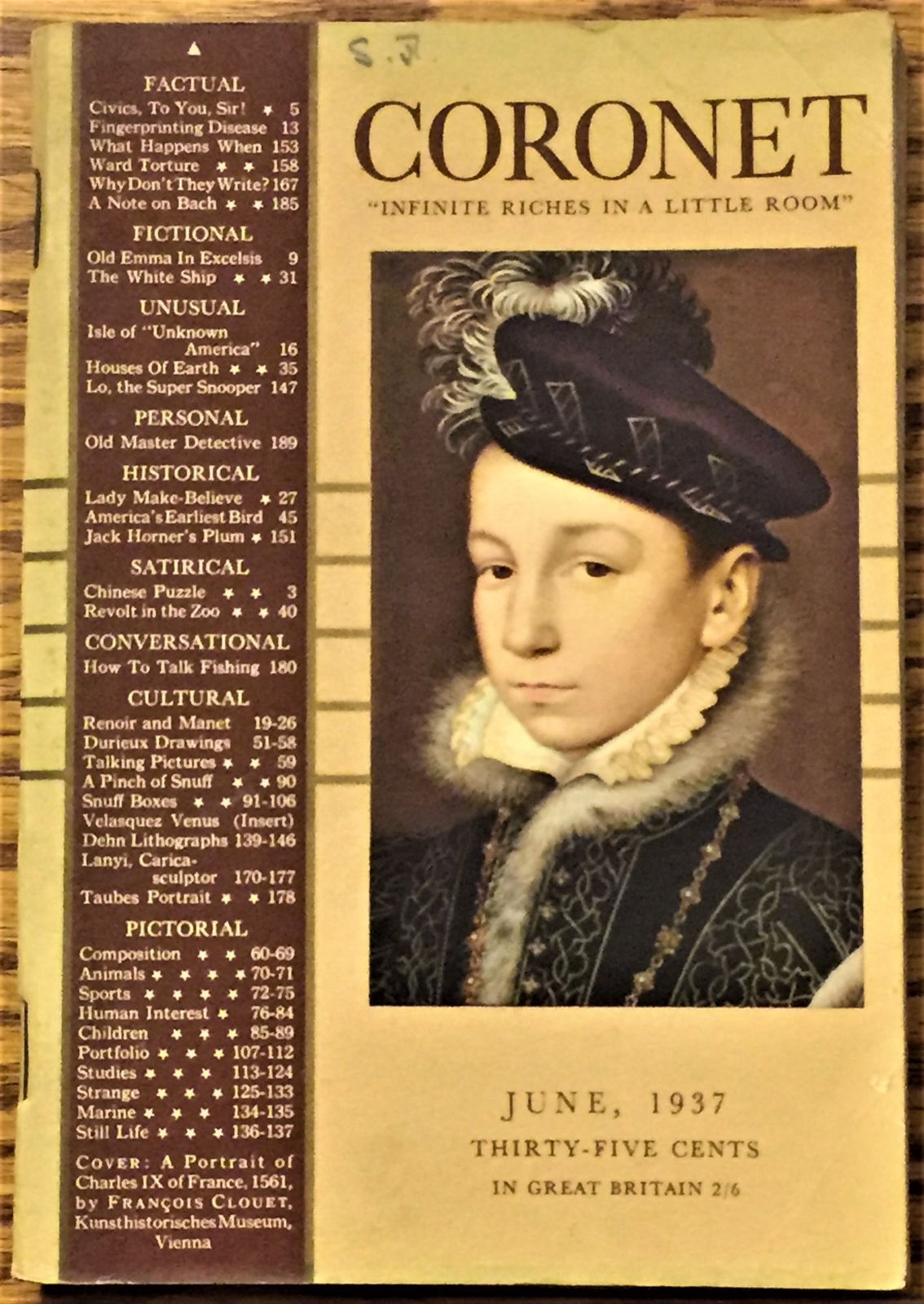 William McFee Lord Dunsany, Others / CORONET JUNE 1937 | eBay