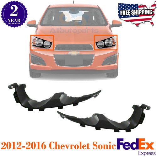 Headlight Mounting Brackets Set For 2012-2016 Chevrolet Sonic | eBay