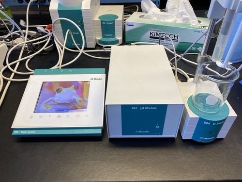 Metrohm 867 pH Module 900 Touch Control 804 Ti Stand 802 Stirrer | eBay