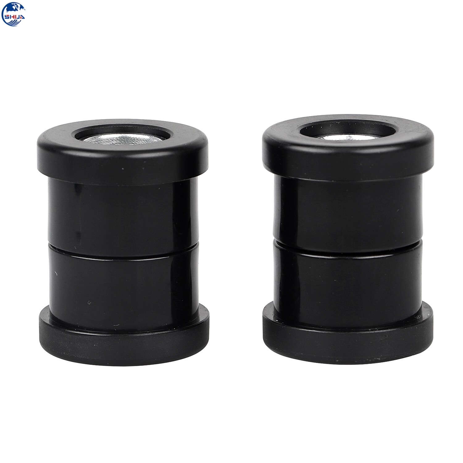 Black Handlebar Riser Bushings For Harley Dyna Super Glide FXD Wide ...