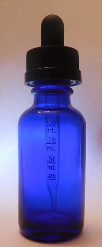 3ct- 1oz Calibrated Child Resistant Glass Droppers, Blue Boston R ...