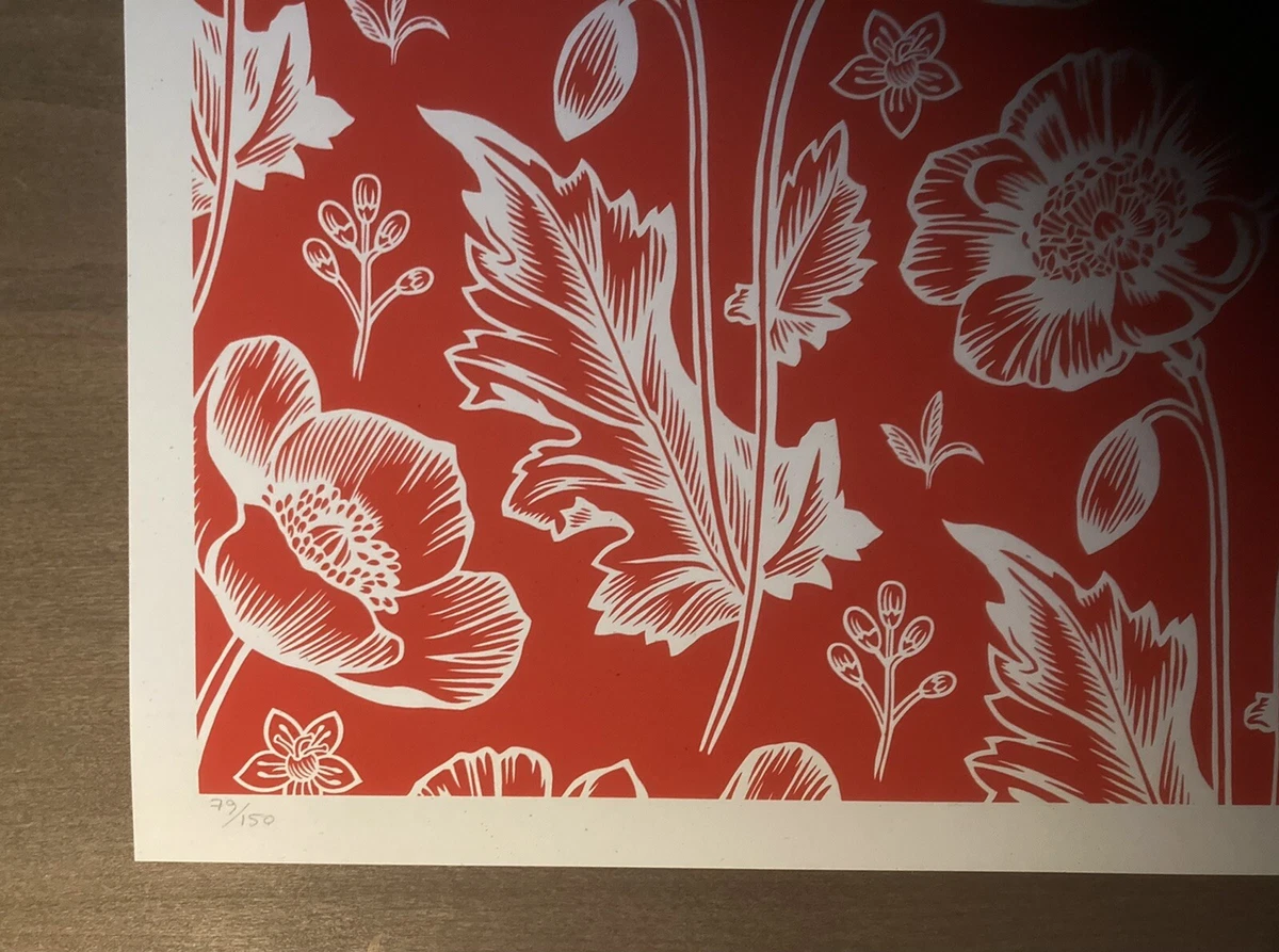 Obey Floral Print