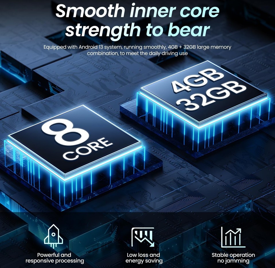 Car Radio Stereo Carplay For 2009-2019 Toyota Hilux Head Unit EQ FM RDS ...