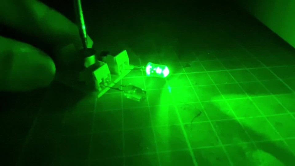 Flashing unit for leds flash rate adjustable for models trains dioramas ...