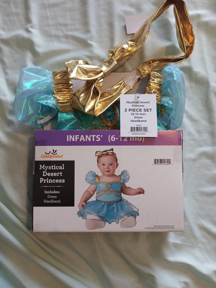 NWT Halloween Mystical Desert Princess Infants Size 6-12 Months | eBay