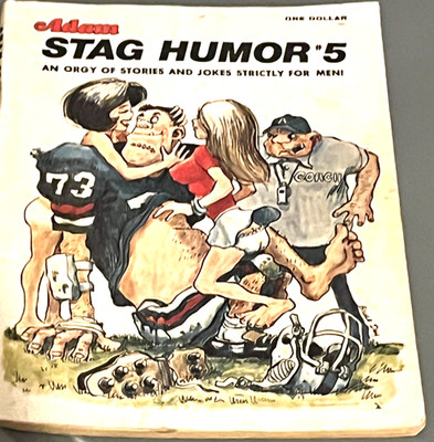 Vintage 1970 Adams Stag Humor #5 Magazine | eBay