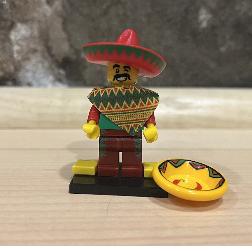 Lego Taco Tuesday Guy Minifigure Collectible Movie Series CMF Complete ...