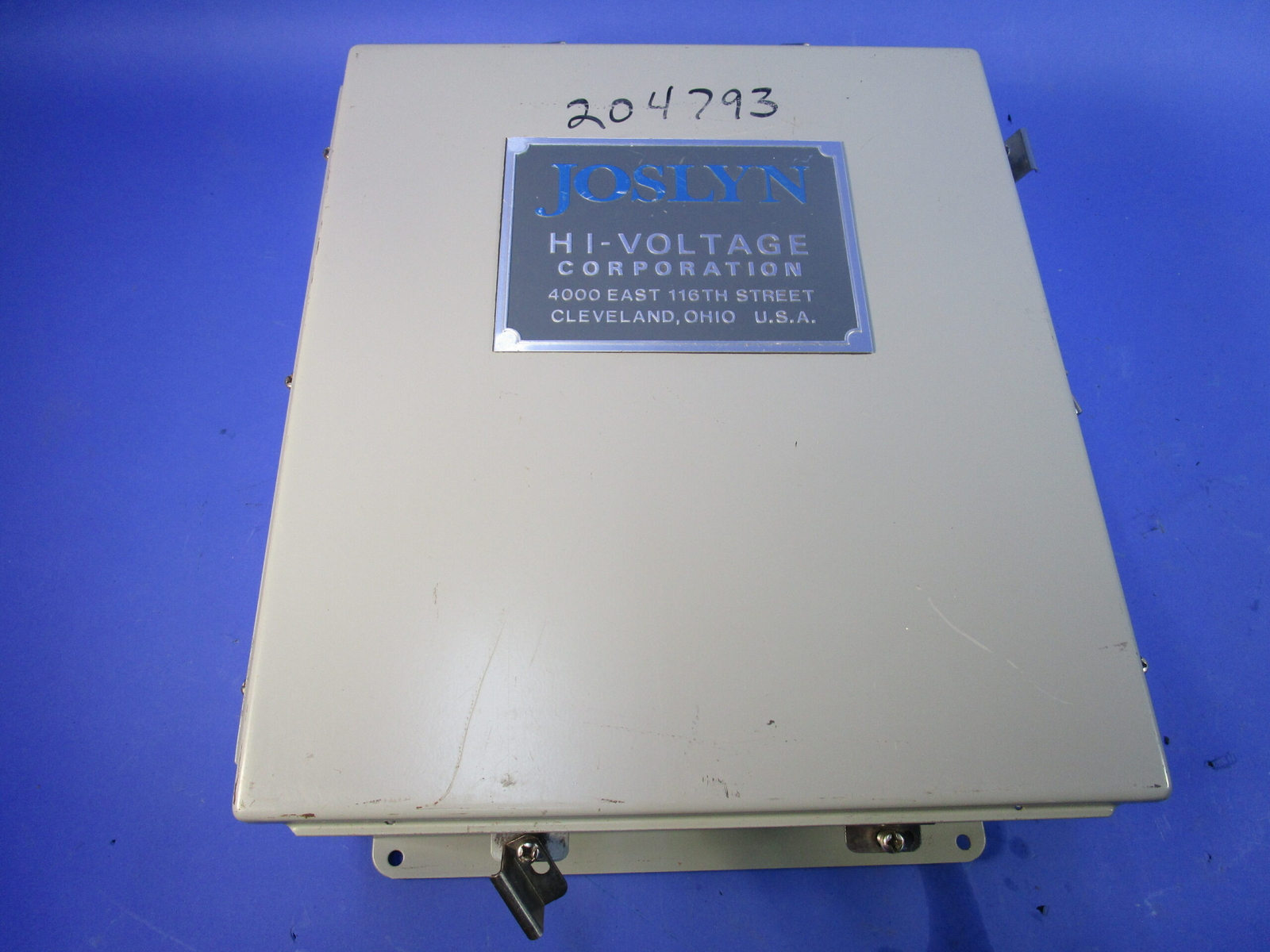 NEW JOSLYN HI-VOLTAGE CONTROL FOR SINGLE MECHANISM SOLENOID SWITCH VBT ...