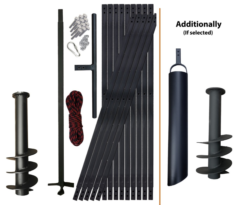 PWSAM WATER WELL DRILLING KIT HAND WELL AUGER DIY 3 - 55 FT + Bailer | eBay