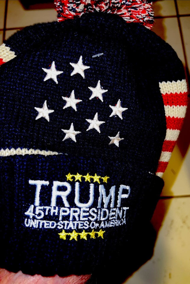 MAGA Donald Trump 45th President Winter Beanie Hat - NEW | eBay