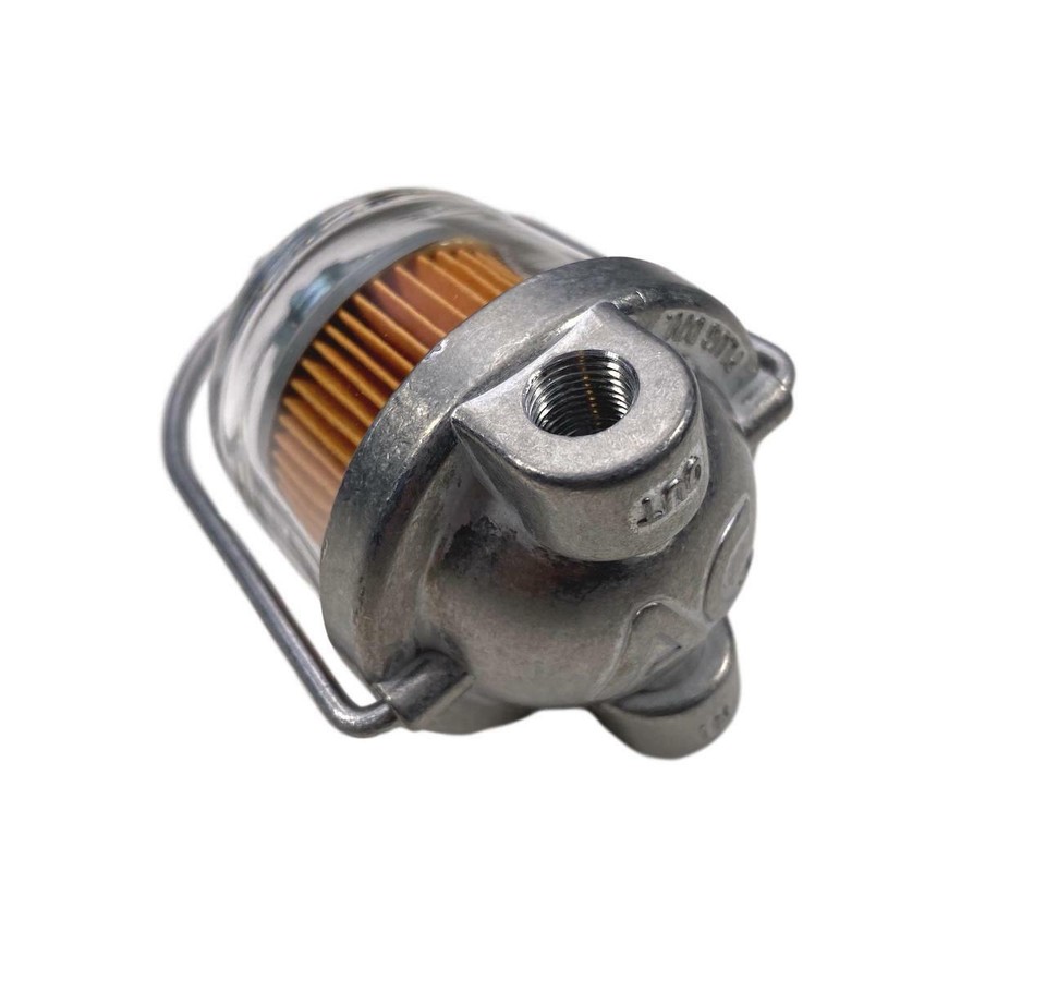 55 56 57 Chevy AC Original Style Glass Bowl Fuel Filter Assembly 1955 ...