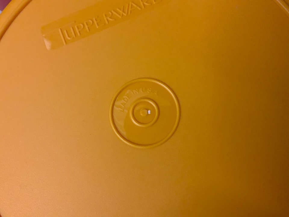 Lot of 4 Tupperware Wonder Bowls Cereal W/ Lids Harvest Colors 1405 New ...