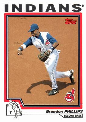 2004 Topps 1st Edition # 168 Brandon Phillips Cleveland Indians | eBay