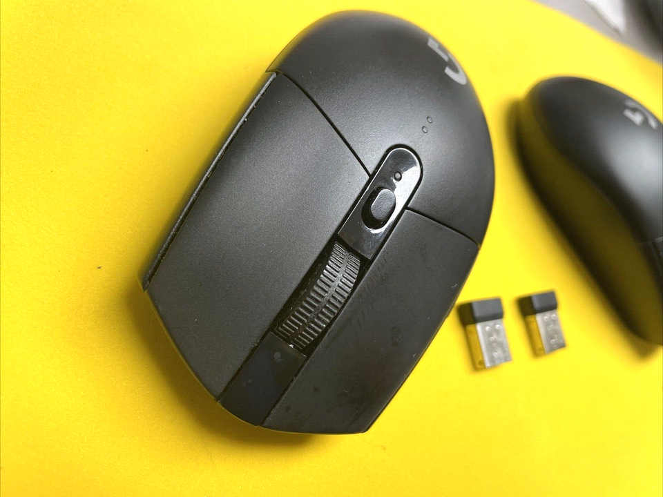 LOT OF 2X OEM Logitech G305 Wireless Gaming Mouse, M-R007 ( W DONGLES ...