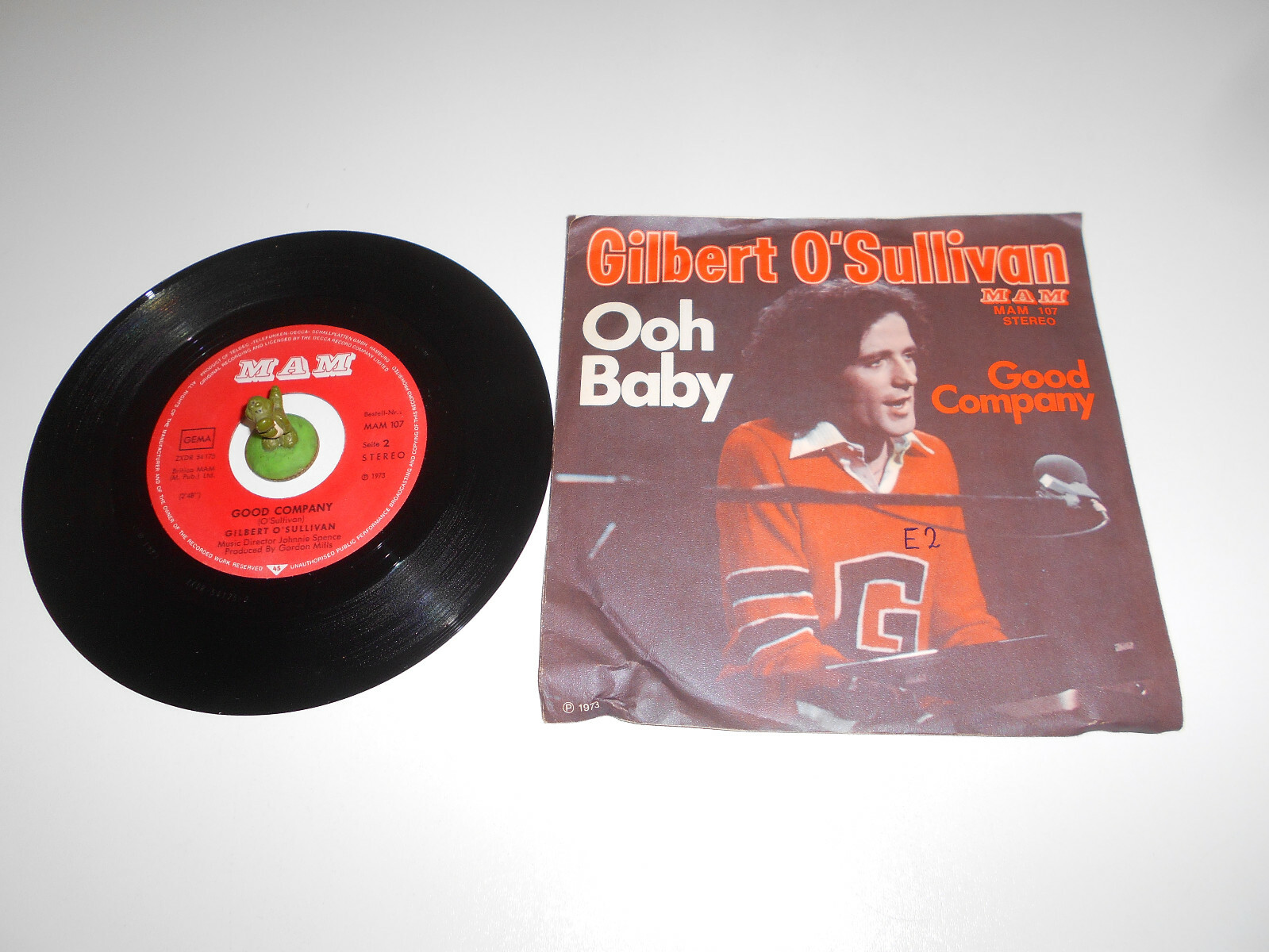 Gilbert O´Sullivan - Ooh Baby (1973) Vinyl 7` inch Single Vg + | eBay