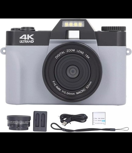 NBD Digital Camera 4K 48MP 16X Vlogging Camera for YouTube with WiFi ...