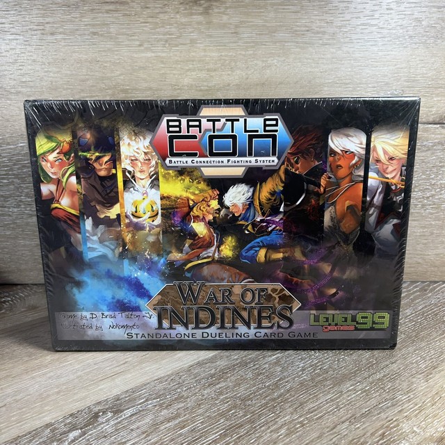 BattleCON War of Indines Board Game Level 99 Games 2014 in Shrinkwrap ...