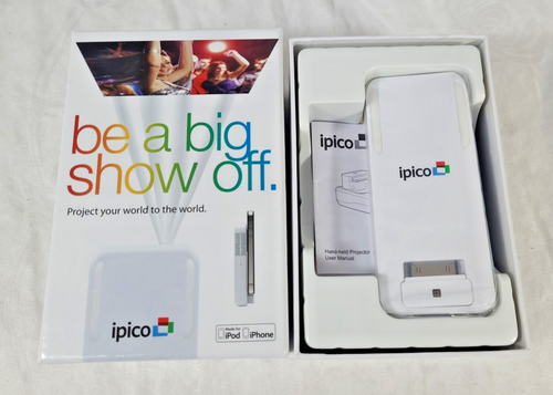 IPICO Hand-Held LED Projector for iPod & iPhone Model PJ205 - Open Box ...