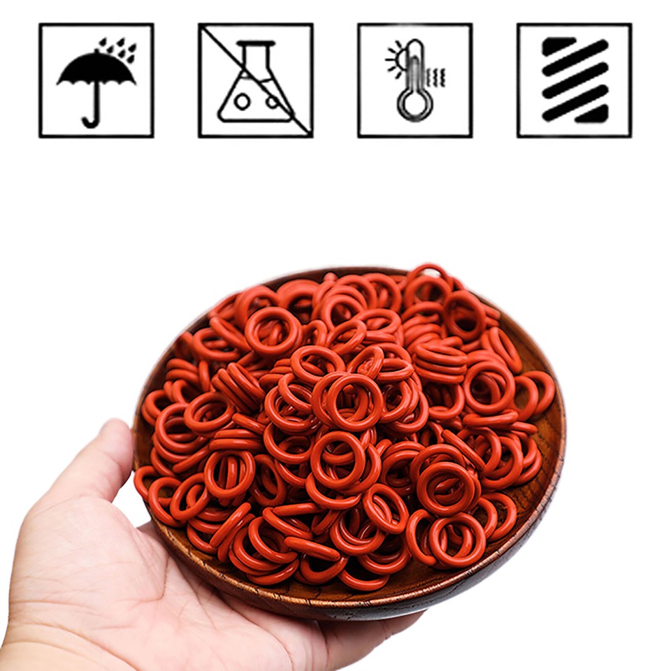 3mm Cross Section O Rings VMQ Silicone Food Grade 3mm-394mm ID High ...