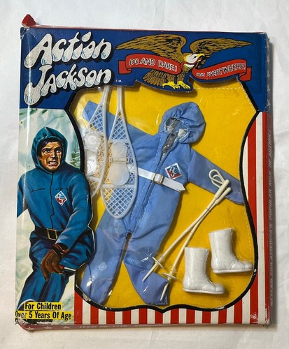 Vintage MEGO ACTION JACKSON SNOWMOBILE OUTFIT Action figure MIB 1974 | eBay