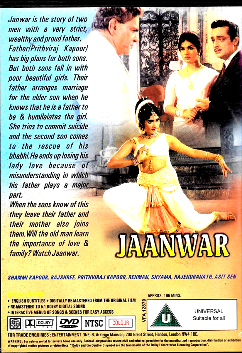 Jaanwar Shammi Kapoor