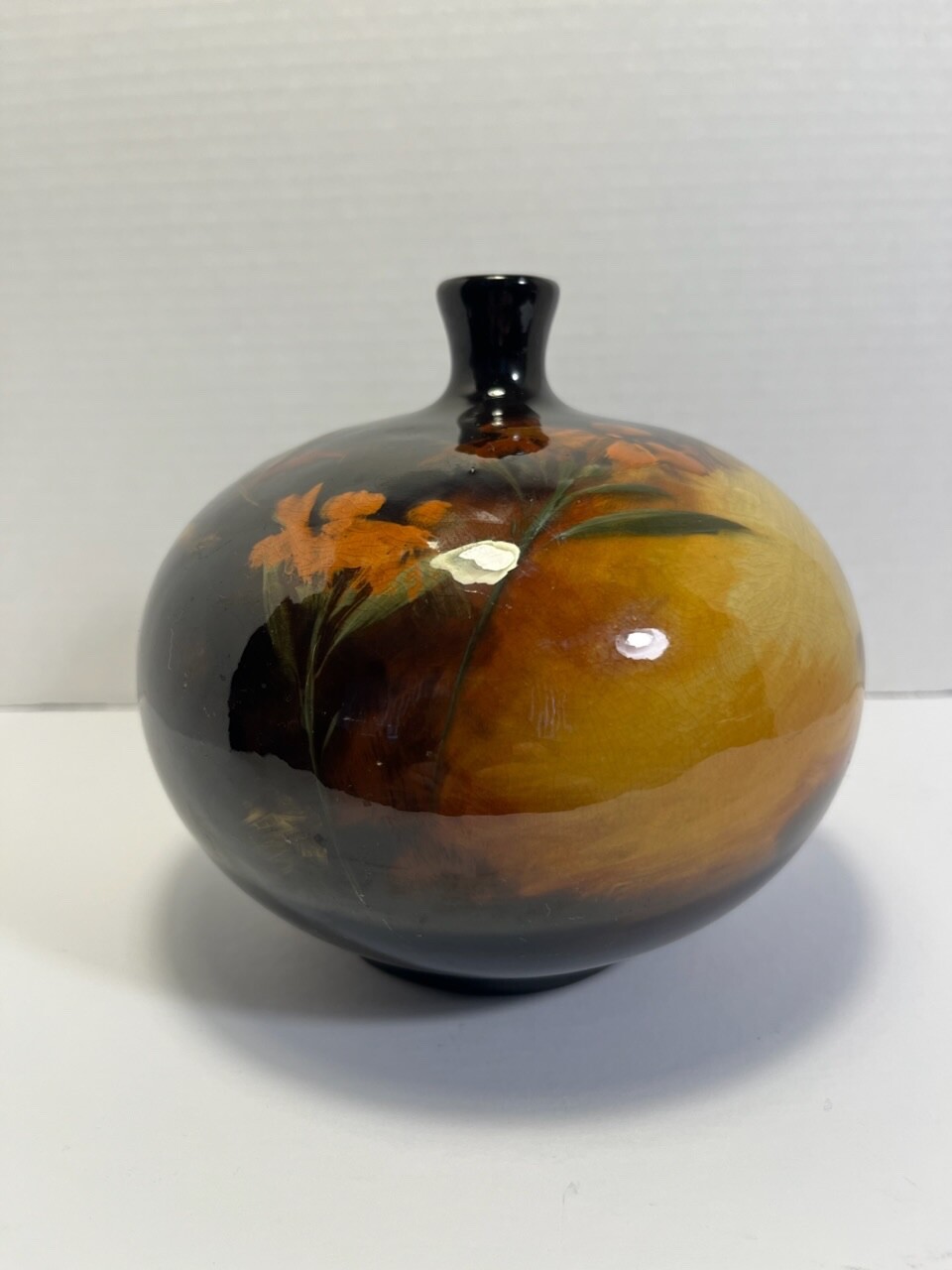 Original Vintage Weller Pottery Aurelian Signed Vase 5.5" | eBay