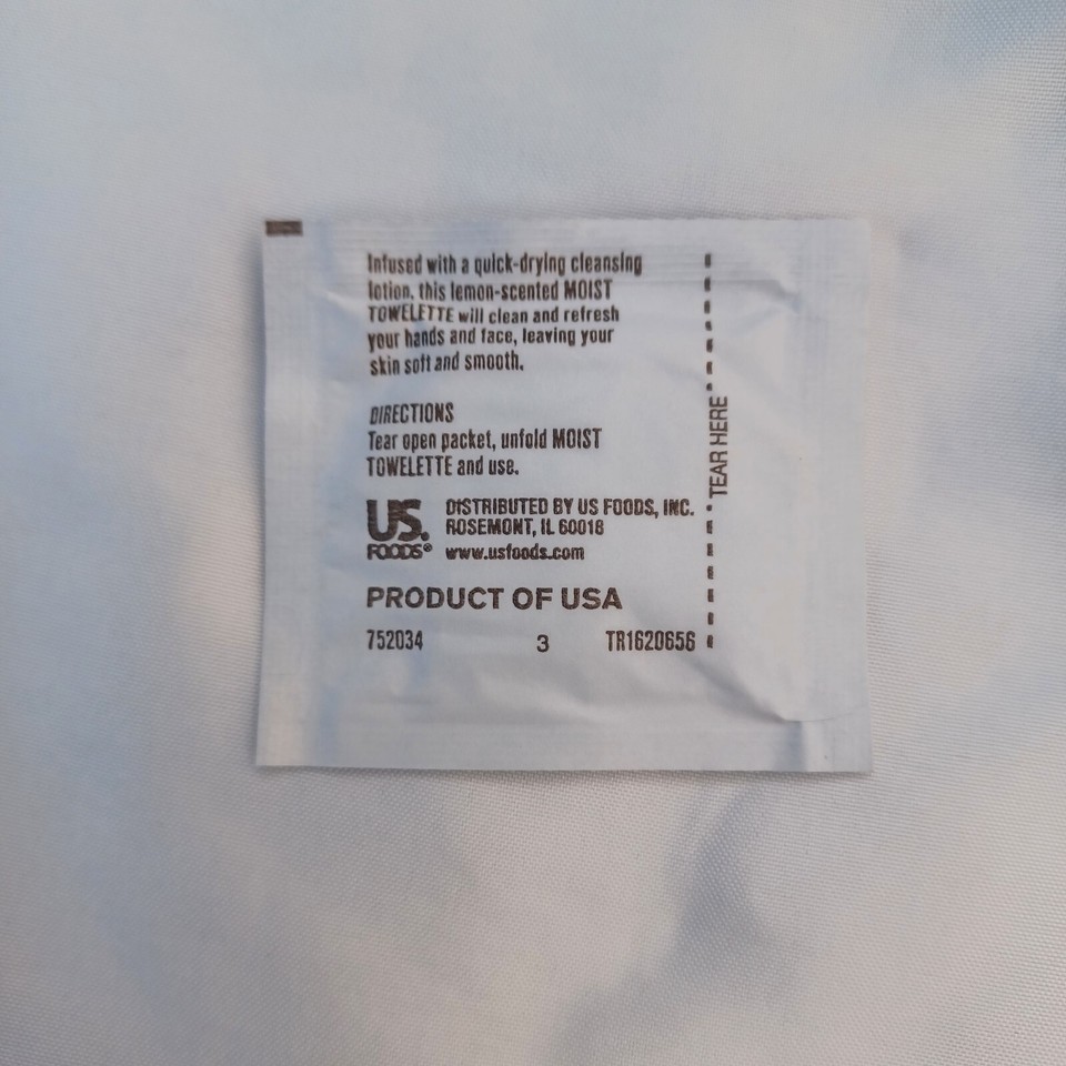 Monogram Moist Towelette Cleaning Disposable Lemon Scent 100 Ct Towels ...