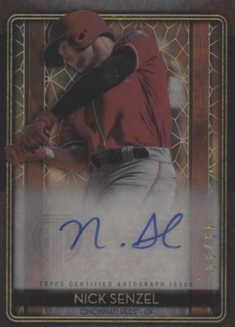 2020 Topps Tribute - Iconic Perspectives Autographs Nick Senzel #IP-NS ...