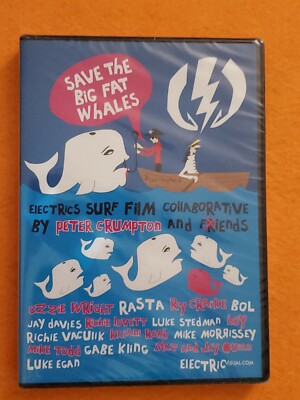 NEW SAVE THE BIG FAT WHALES DVD MOVIE EIECTRICS SURF FILM BY PETER ...