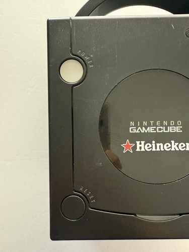 2002 Nintendo Heineken Promo Gamecube Console Black Only 50 Ever Made ...
