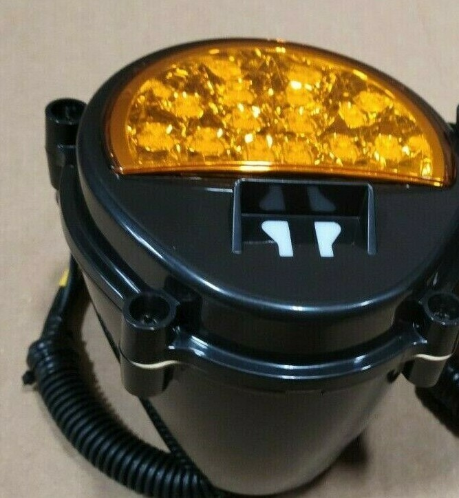 NEW BLACK LED HMMWV TURN SIGNAL LIGHT AMBER M998 HUMVEE M35 5 Ton 2.5 ...