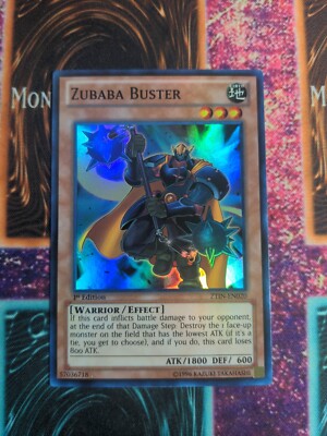 Yu-Gi-Oh! Zubaba Buster ZTIN-EN020 1st Edition Super Rare NM | eBay