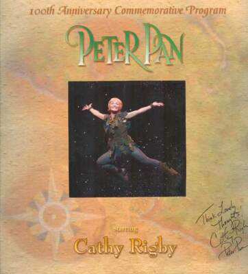 Peter Pan, Starring Cathy Rigby: 100th Anniversary Commemorative ...
